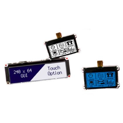 Monochrome LCD - Anxo Components - Electronic Sales Rep