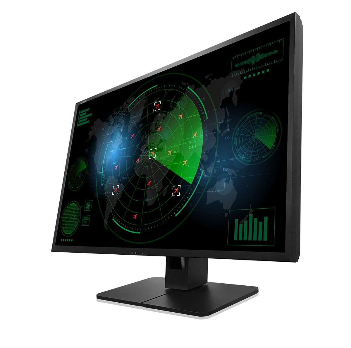 High-Tech LCD Monitors - Anxo Components - Electronic Sales Rep